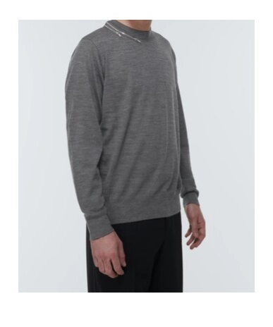 Undercover Embellished Wool Sweater