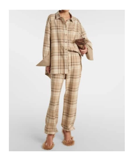 Attico Cotton-blend Sweatpants