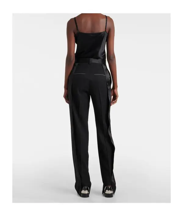 Victoria Beckham High-waisted Straight-leg Trousers