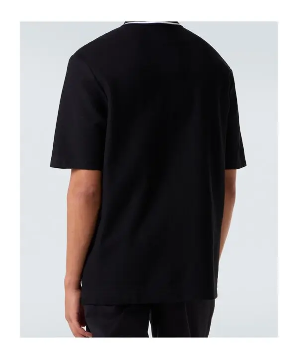 Dolce & Gabbana Dg Embroidered Cotton Polo Shirt