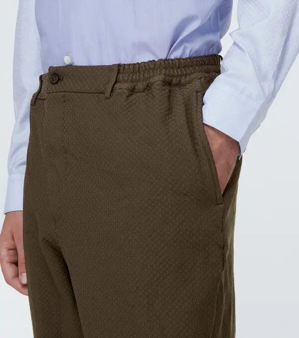 Comme Des Garçons Casual Pants With Belt Loops