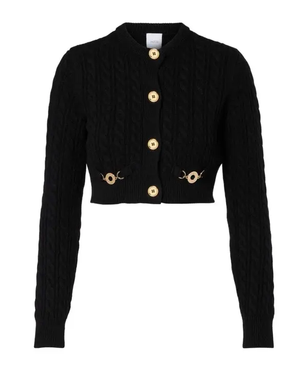 PATOU Chunky Knit Long-sleeved Sweater