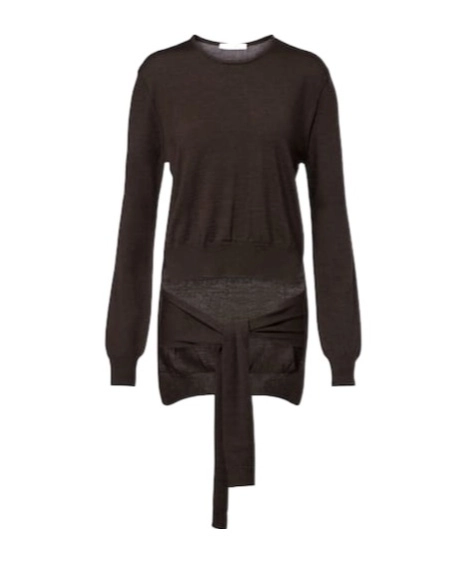 LEMAIRE Trompe L'oeil Wool-blend Sweater