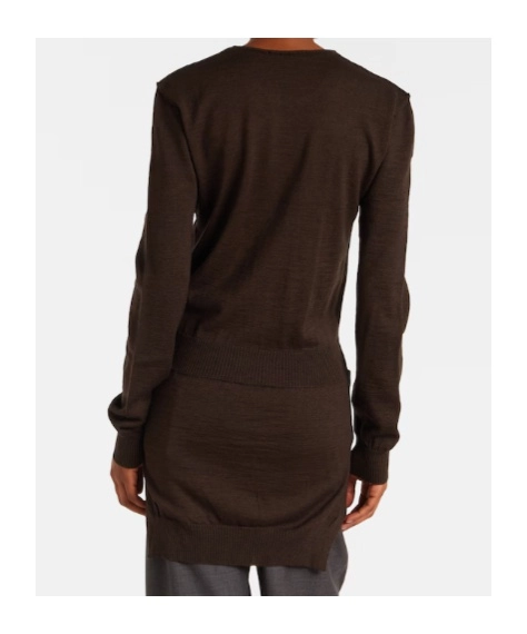 LEMAIRE Trompe L'oeil Wool-blend Sweater