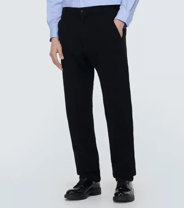 Comme Des Garçons Belt Loop Casual Pants