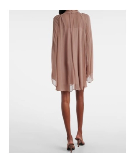 Staud Esther Chiffon Minidress