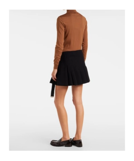 Plan C Belted Miniskirt