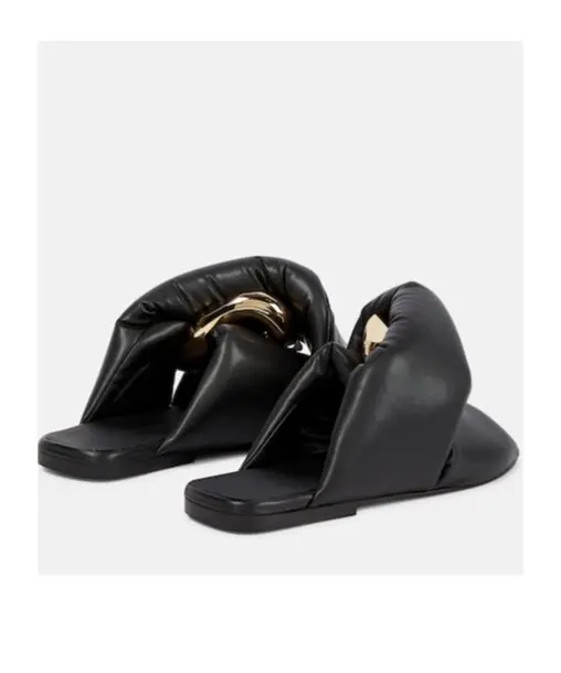 J.W.ANDERSON Chain Twist Leather Sandals