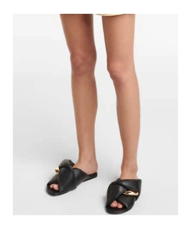 J.W.ANDERSON Chain Twist Leather Sandals
