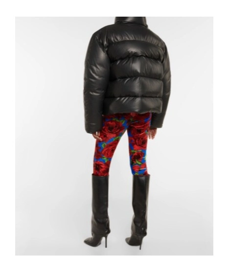Magda Butrym Leather Puffer Jacket