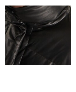 Magda Butrym Leather Puffer Jacket