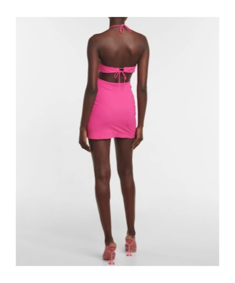 NENSI DOJAKA Halterneck Minidress