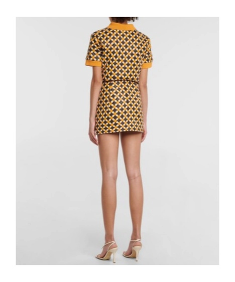 Dodo Bar Or Leather Miniskirt