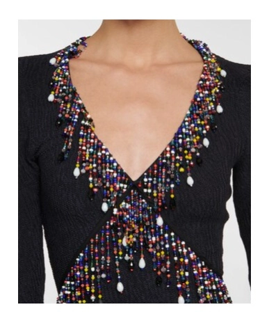 CHRISTOPHER KANE Embellished Minidress