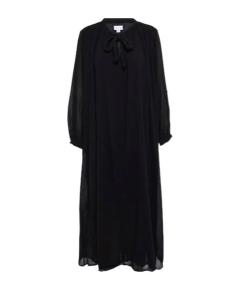 Velvet By Graham & Spencer Frankie Cotton Gauze Maxi Dress - Black