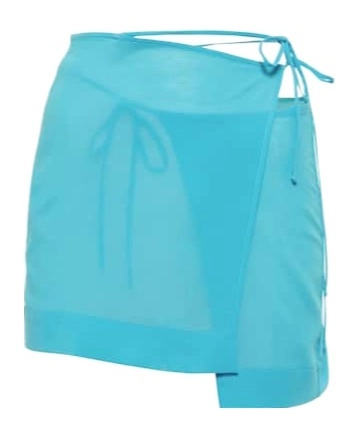 NENSI DOJAKA Asymmetric Wrap Miniskirt
