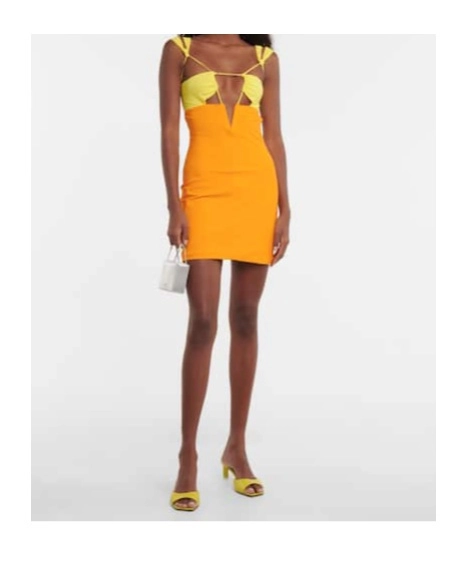 NENSI DOJAKA Cutout Minidress