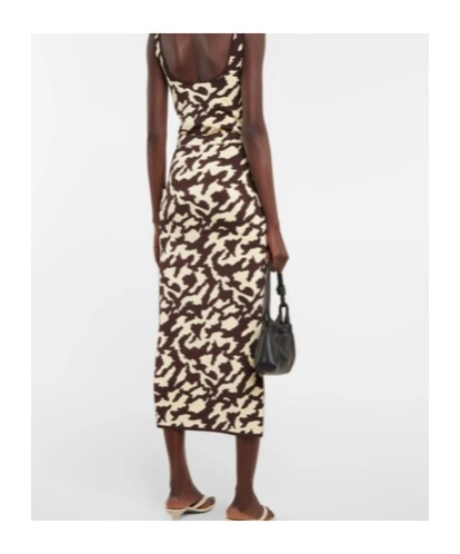 Nanushka Jenny Intarsia Midi Skirt