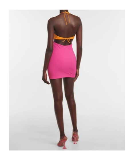 NENSI DOJAKA Cutout Cotton Minidress