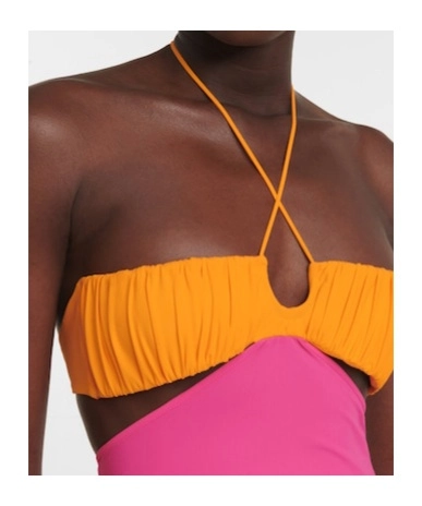 NENSI DOJAKA Cutout Cotton Minidress