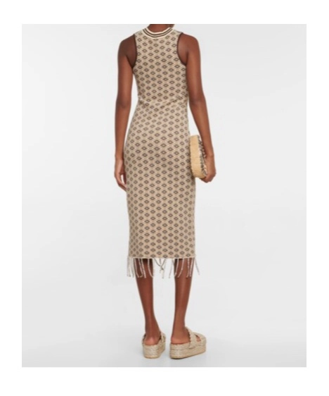 Dodo Bar Or Embellished Jacquard Midi Dress