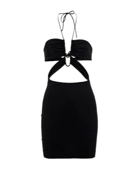 NENSI DOJAKA Halterneck Minidress