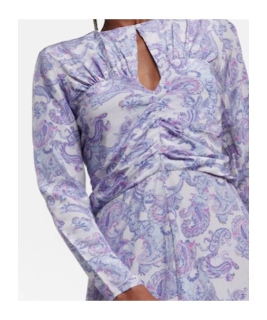 Isabel Marant Étoile Telima Paisley Silk Midi Dress