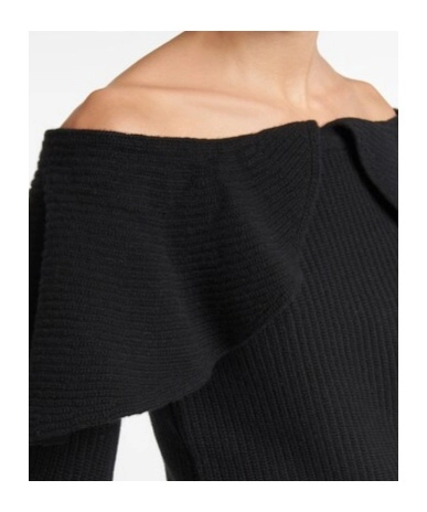 Altuzarra Hasla Off-shoulder Wool-blend Sweater
