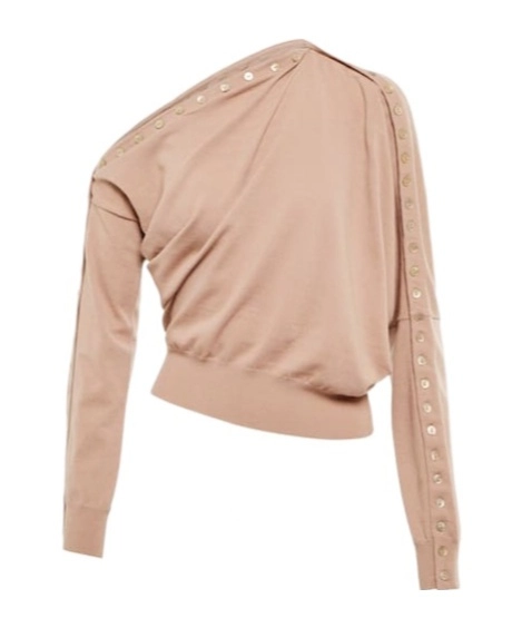 Altuzarra Cragen One-shoulder Wool-blend Sweater