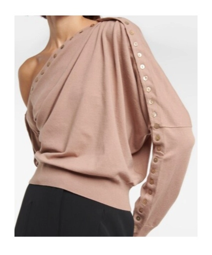 Altuzarra Cragen One-shoulder Wool-blend Sweater