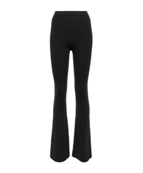 Rick Owens Rib-knit Wool-blend Pants