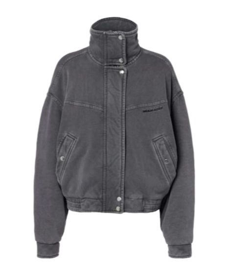 Isabel Marant Étoile Cotton Jersey Jacket - Black