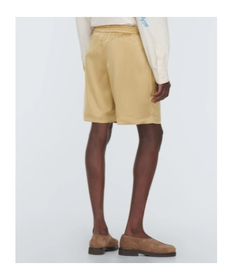 Nanushka Satin Tie-up Shorts