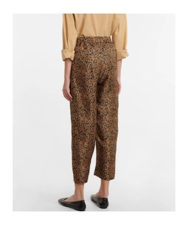 Nanushka Printed Silk Pants