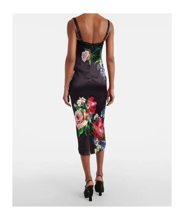 Dolce & Gabbana Floral Midi Dress