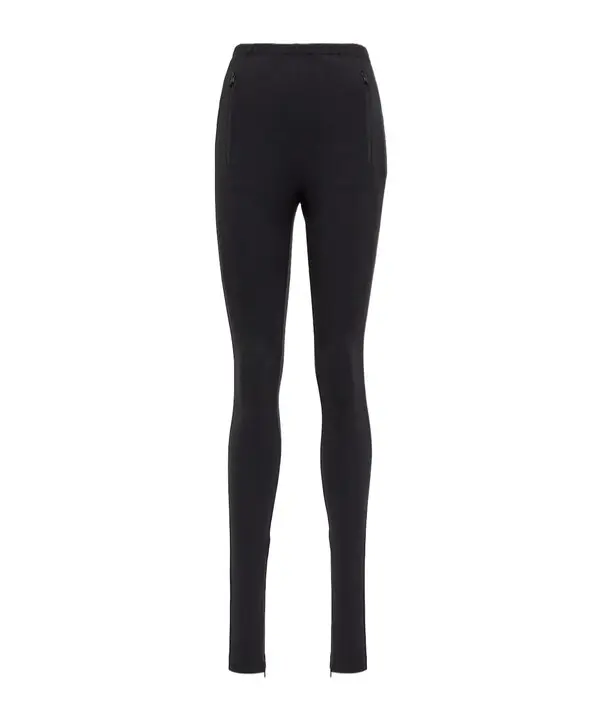 Wardrobe.NYC High-waisted Skinny Casual Pants - Black