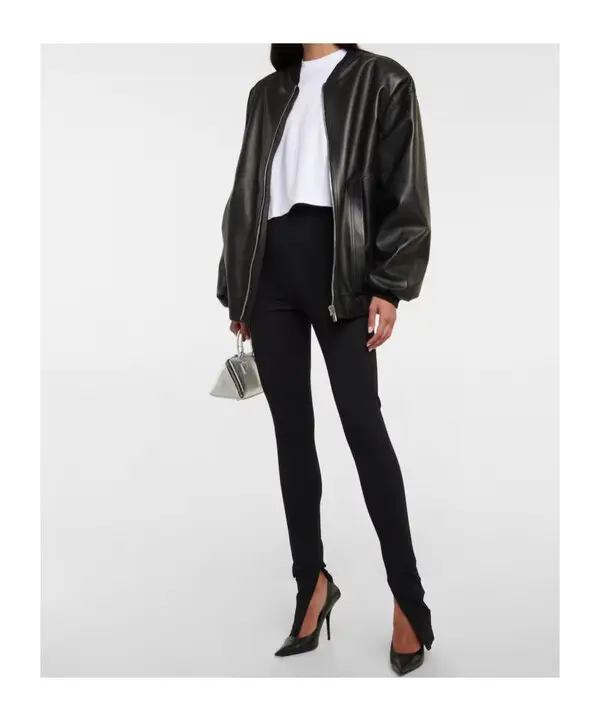 Wardrobe.NYC High-waisted Skinny Casual Pants