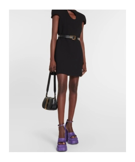 Versace Medusa Aevitas Embellished Platform Sandals