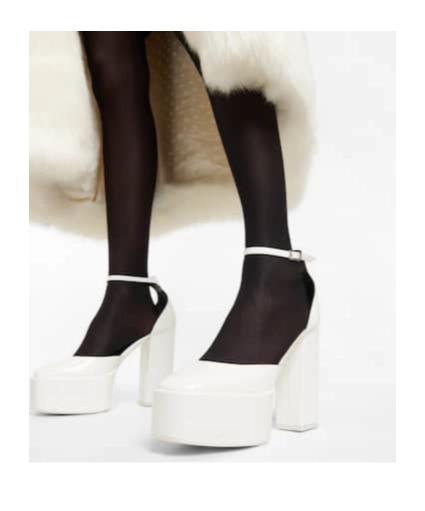 Paris Texas Dalilah Platform Leather Pumps
