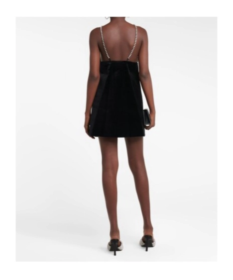 Dodo Bar Or Embellished Velvet Minidress