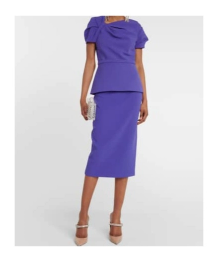 Safiyaa Cassiopeia Crêpe Top