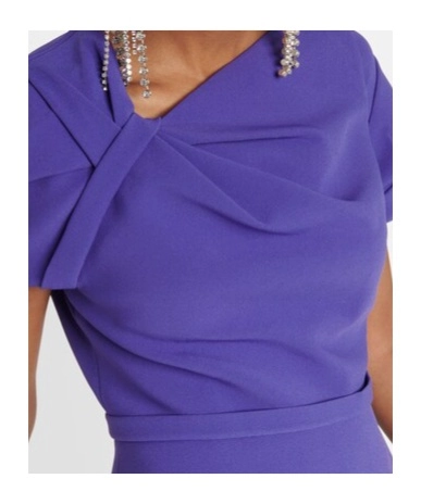 Safiyaa Cassiopeia Crêpe Top