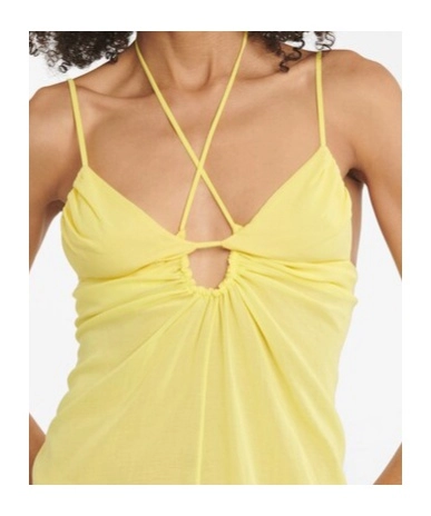 NENSI DOJAKA Cutout Halterneck Minidress