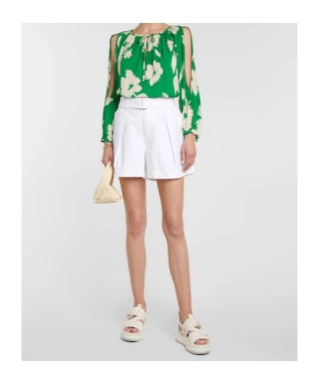 Velvet By Graham & Spencer Vikki Printed Blouse