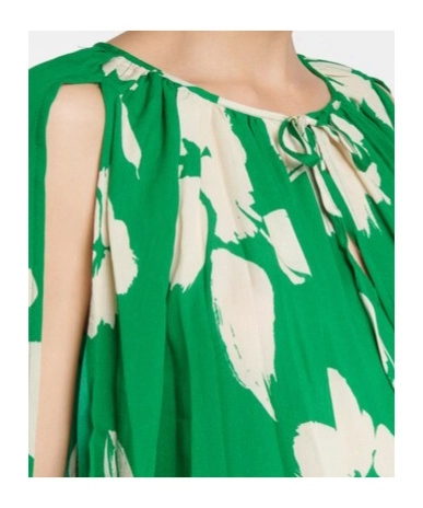 Velvet By Graham & Spencer Vikki Printed Blouse