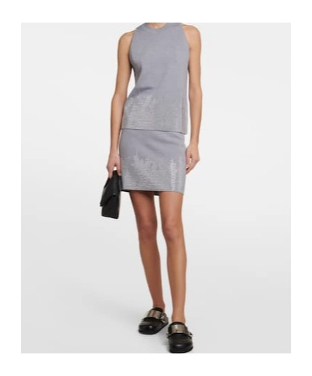 J.W.ANDERSON Embellished Wool Top