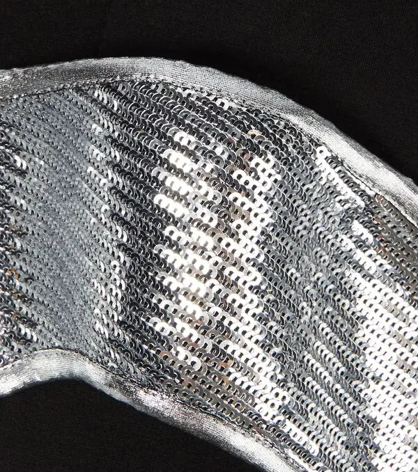 David Koma Long Sequined Gloves