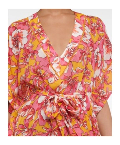 Poupette St Barth Andrea Floral Kaftan