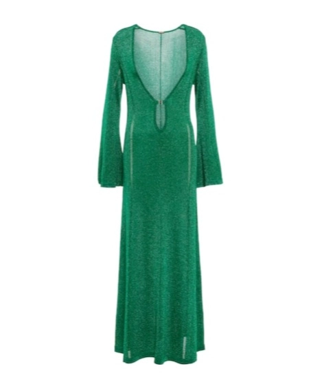 Dodo Bar Or Metallic Knit Maxi Dress