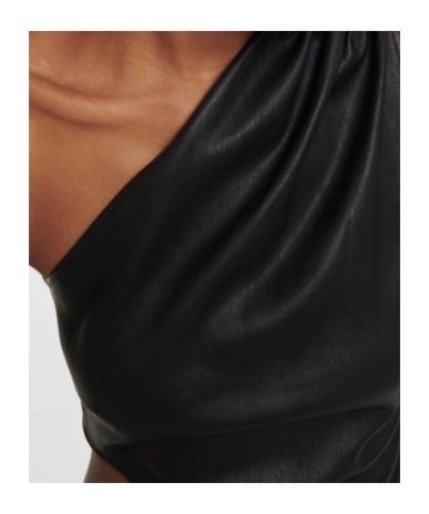 Amiri Cutout Leather Top